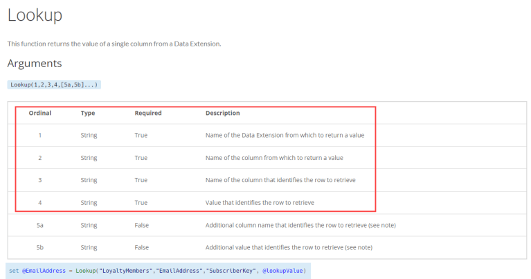 Part 3: Lookup Function