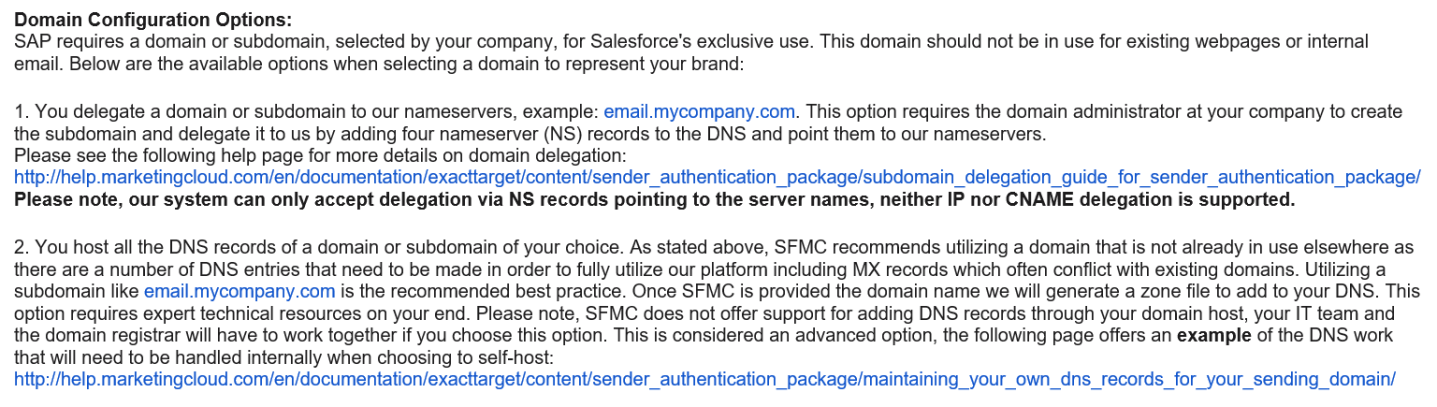 Sender Authentication Package (SAP) Walkthrough