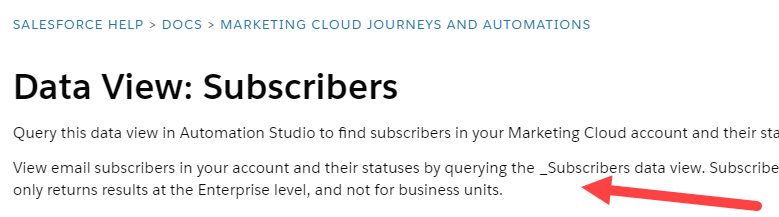 How to check subscriber status in All Subscribers