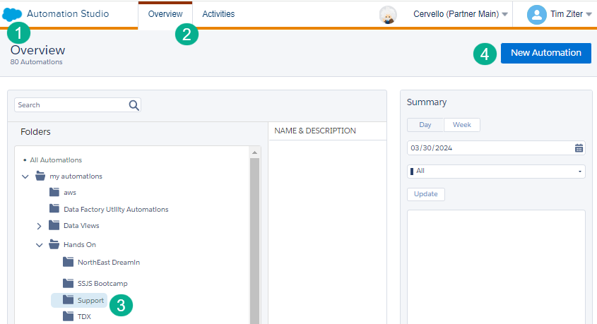 How to create an automated Journey in Marketing Cloud
