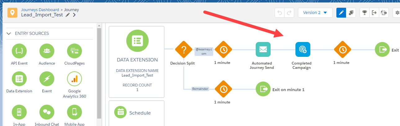 How to update a campaign member status using Salesforce Marketing Cloud