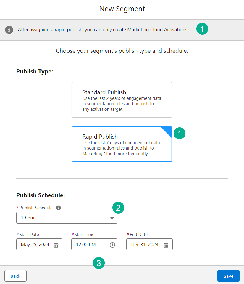How to create a segment in Data Cloud and activate it in Marketing Cloud