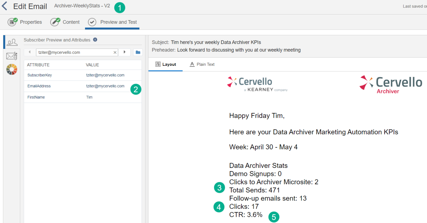 How to report on clicks in Marketing Cloud