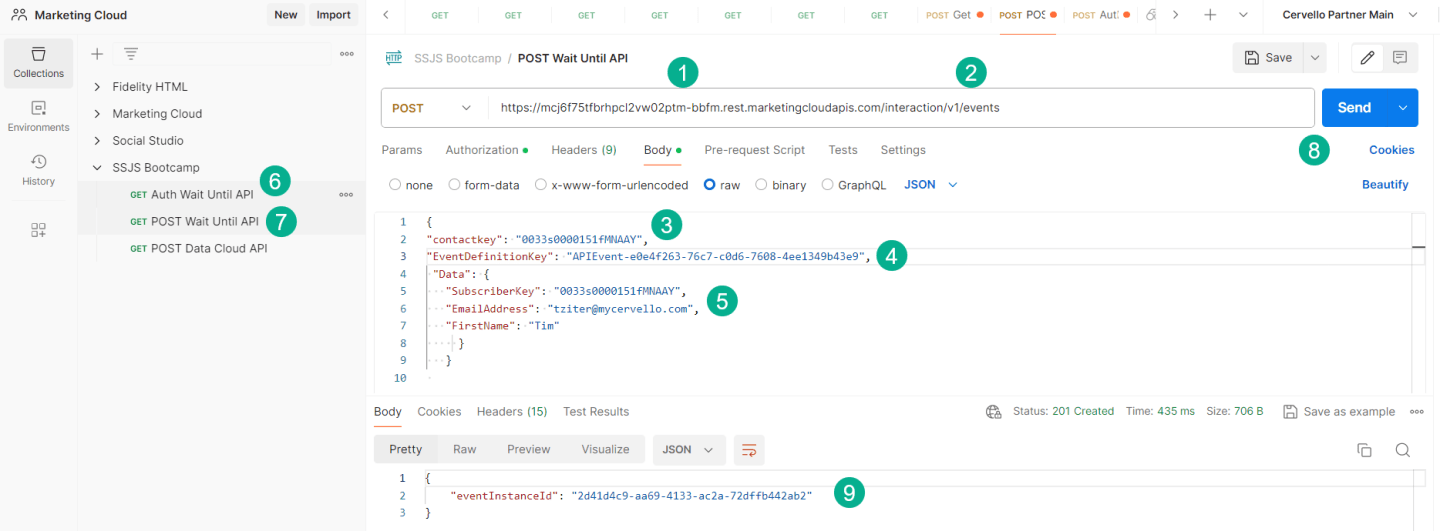 How to create an API Event Journey in Marketing Cloud