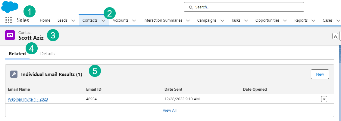 How to write tracking data from Marketing Cloud to Salesforce