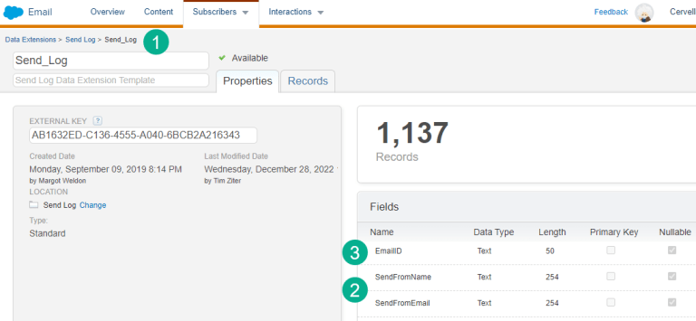 How to write tracking data from Marketing Cloud to Salesforce