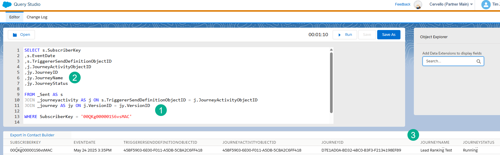 How to find a Journey from just a subscriberkey