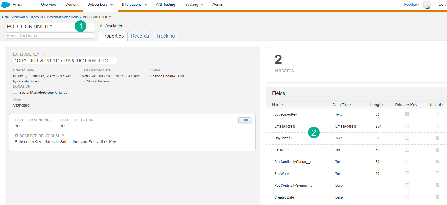 How to Automatically create a Query in Query Studio