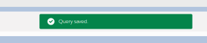 How to Automatically create a Query in Query Studio