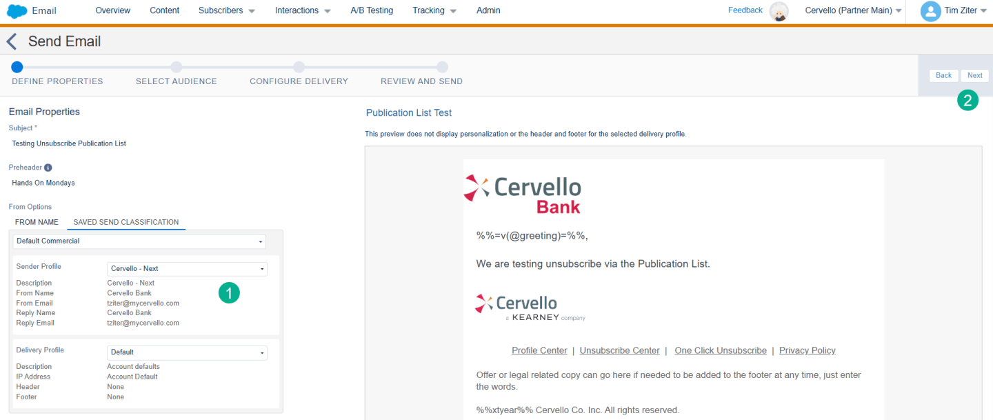 How to create Publication Lists in Marketing Cloud and use them